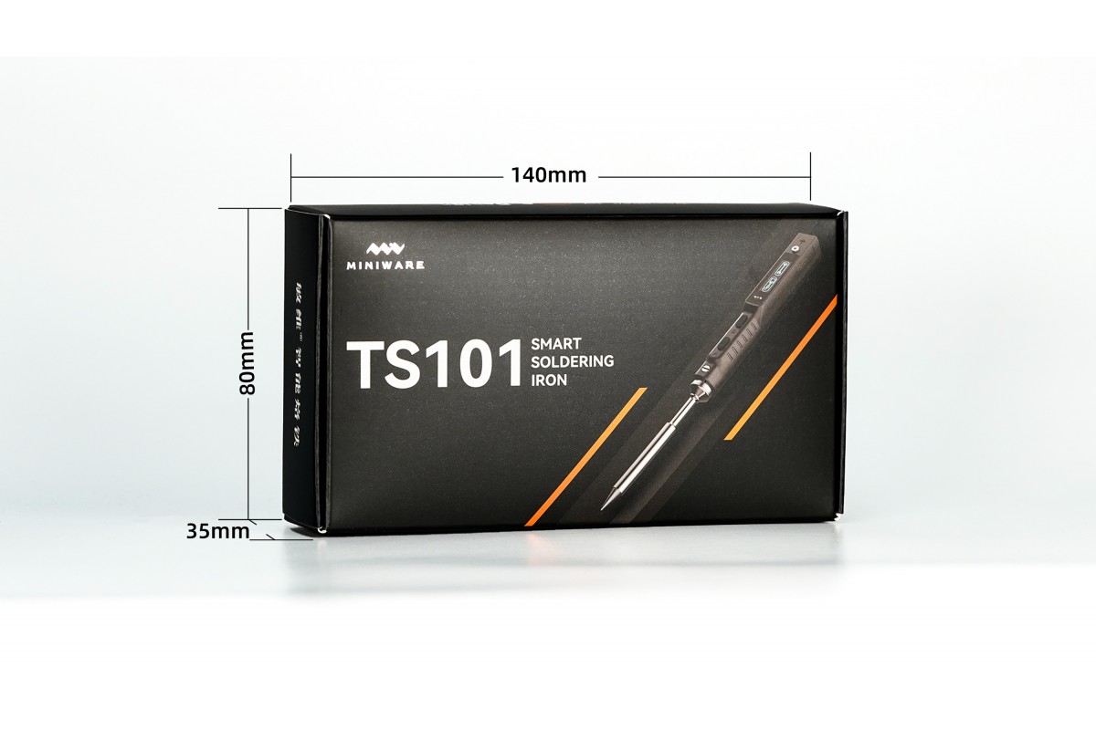 Miniware TS101 - Умный программируемый паяльник 90W PD 3.1 | Купить в KSGER